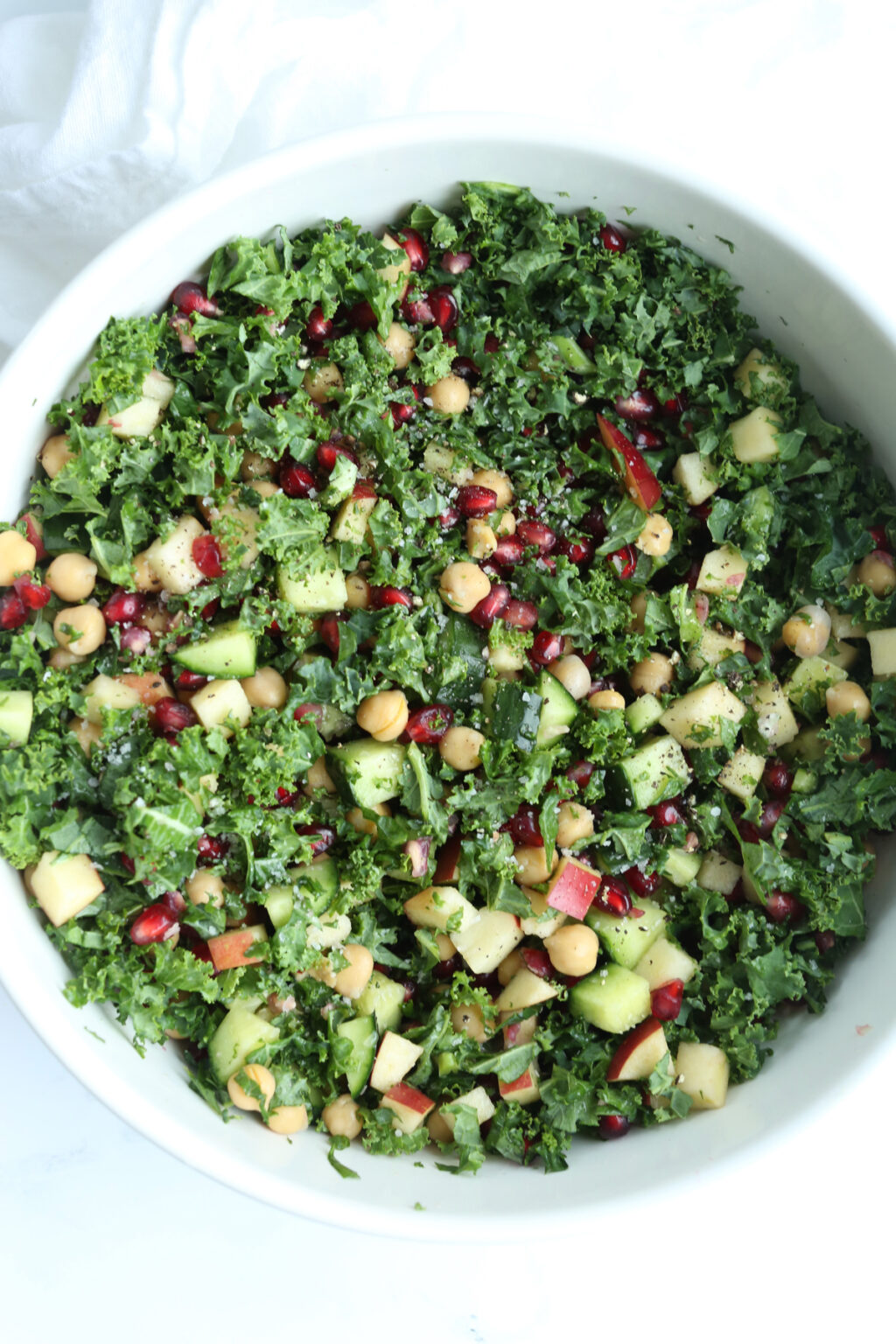 Winter Kale Salad - Happy Healthy Mama