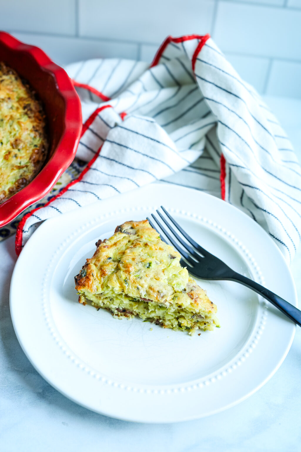 The Best Zucchini Pie Recipe (Crustless) - Happy Healthy Mama