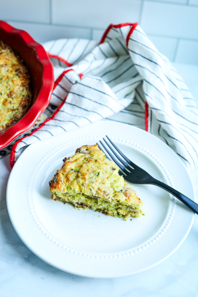 The Best Zucchini Pie Recipe (Crustless) - Happy Healthy Mama